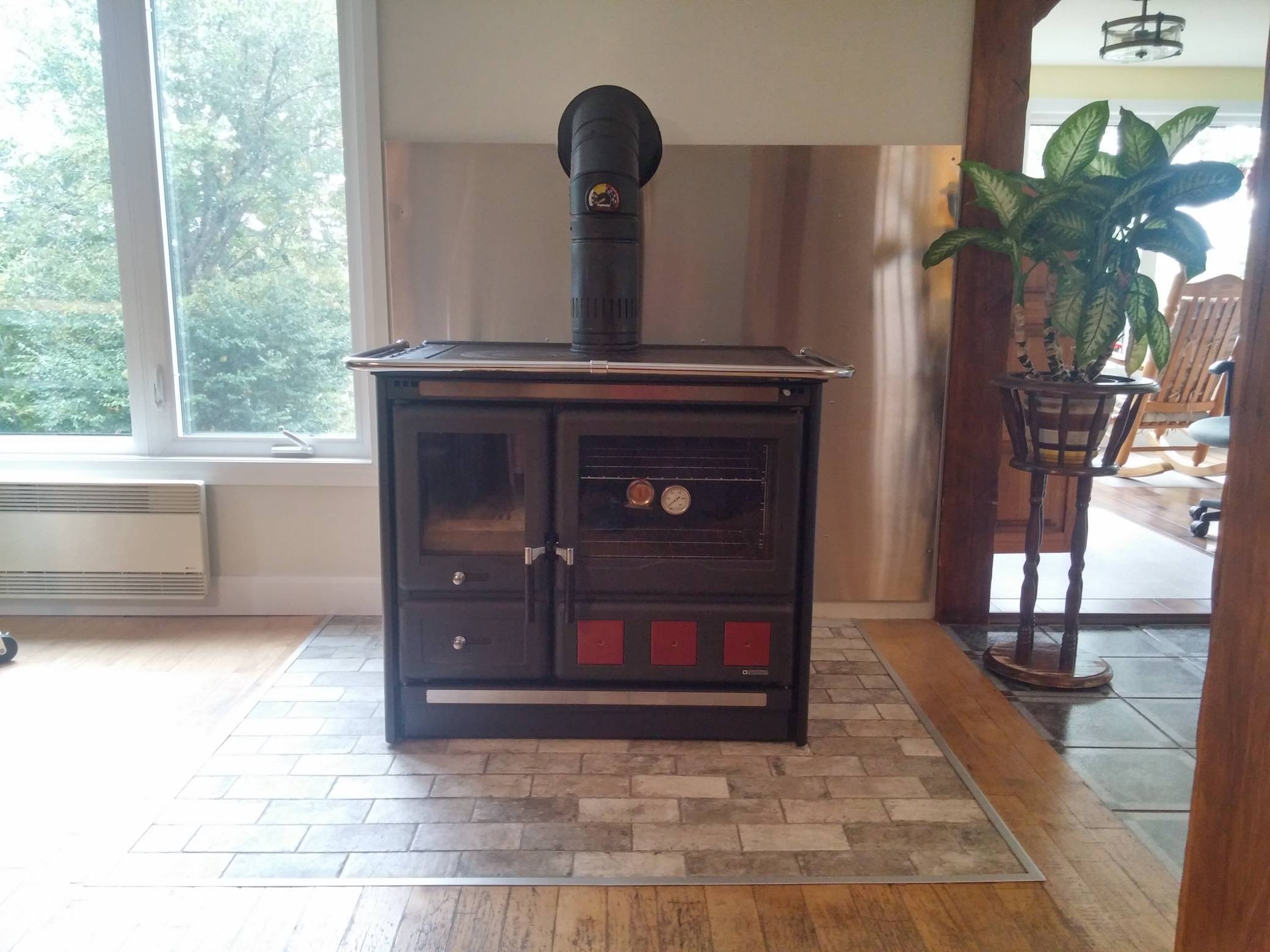 Cuisinière au Bois "Rosa XXL" par La Nordica