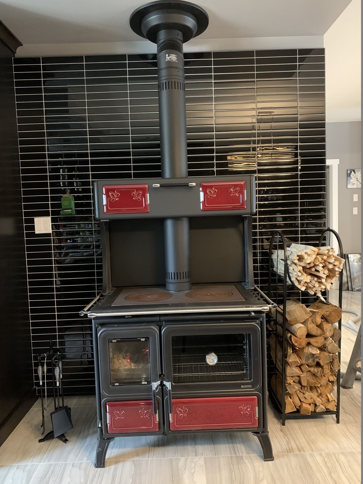 Cuisinière au bois La Nordica « Milly